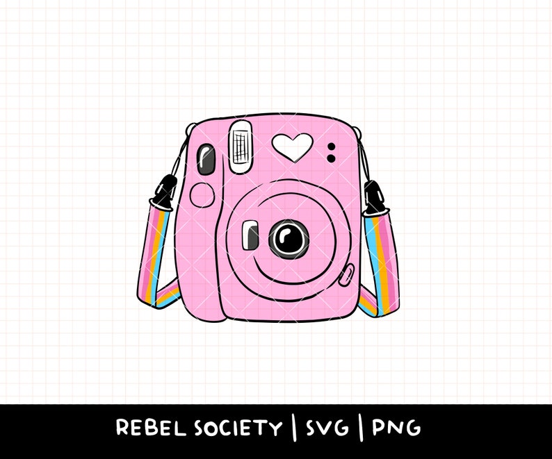 Cute Mini Cameras SVG Trendy SVG Camera Vector File Rainbow - Etsy