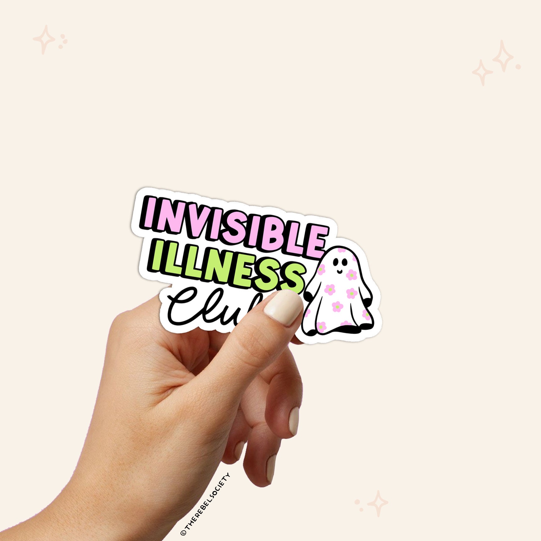 Invisible Illness Club SVG Trendy SVG Ghost Cute Ghost Bats Normalize ...