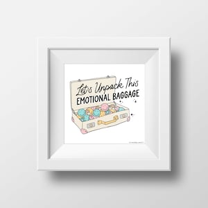 Emotional Baggage PNG Mental Health Awareness Be Kind to Your Mind ...