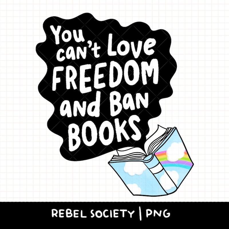 Library and Freedom - Etsy