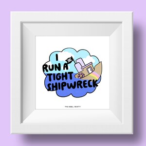 I Run a Tight Shipwreck PNG, Ringleader of the Shitshow Mom Trendy Png ...