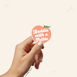 Baddie With a Fattie PNG, Cute Sticker Designs Cute T-shirt Designs ...