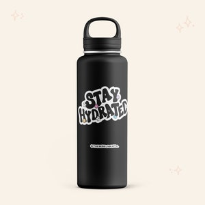 Stay Hydrated SVG, Drink Water You Dehydrated Bitch SVG Design Trendy ...