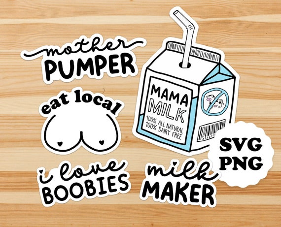SVG PNG Milk Maker Milkaholic Breastfed Breastfeeding Strong - Etsy