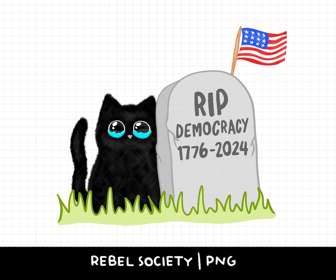 RIP Democracy America 1776 PNG Stop Pretending Your Racism is ...