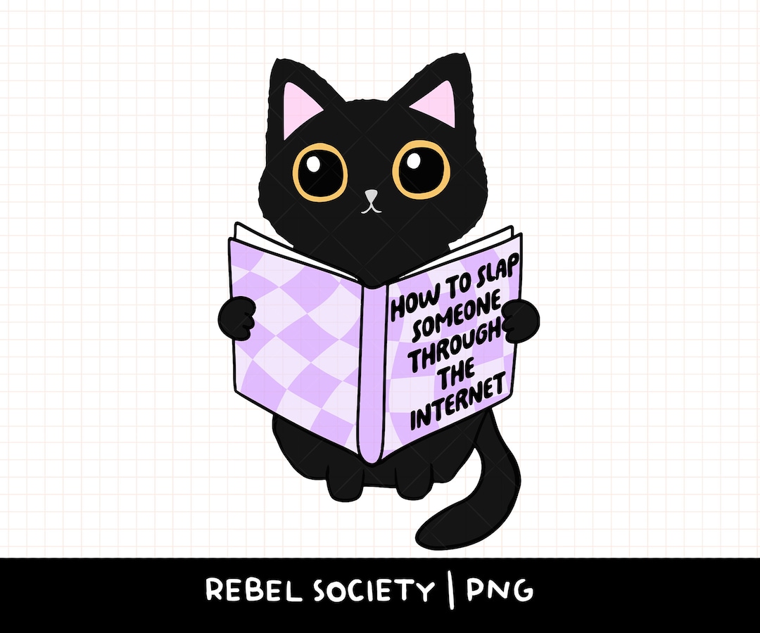 How to Slap Someone Through the Internet PNG Introvert Trendy PNG T ...