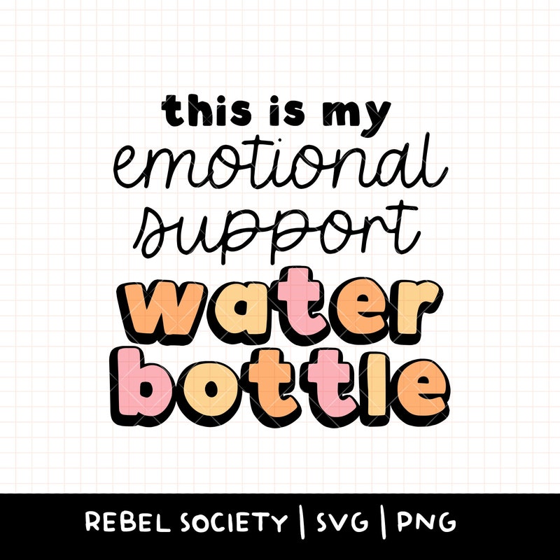 Water Bottle Svg - Etsy