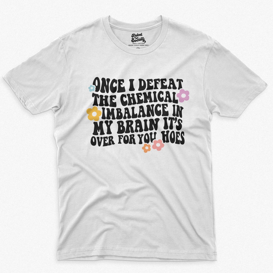 SVG PNG Once I Defeat Chemical Imbalance in My Brain Mental Health ...