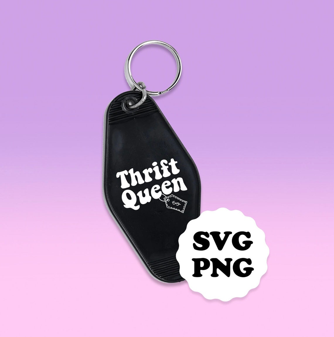 SVG PNG Thrift Queen Thrifting is My Therapy I'd - Etsy