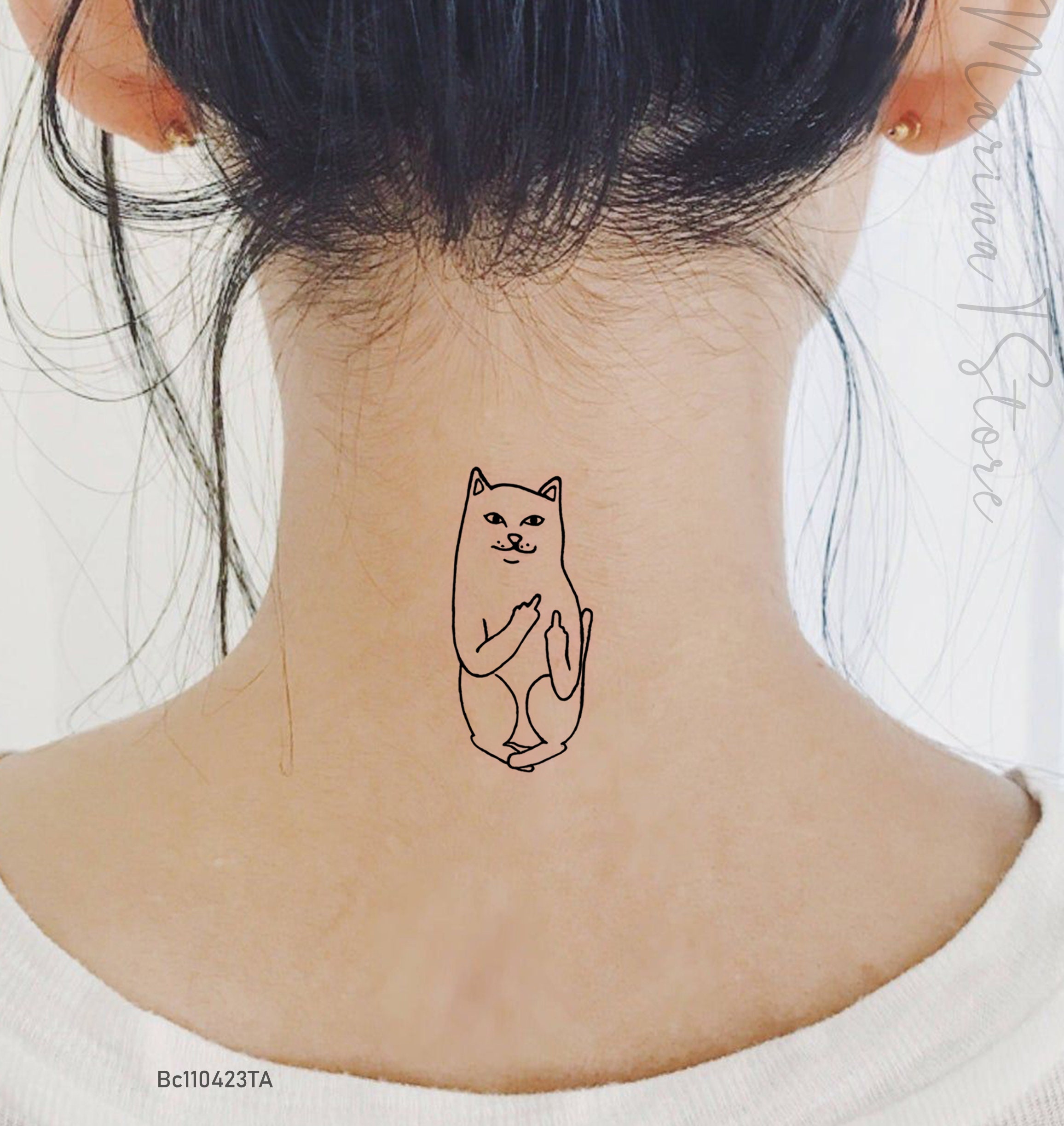 Funny Cat Tattoos