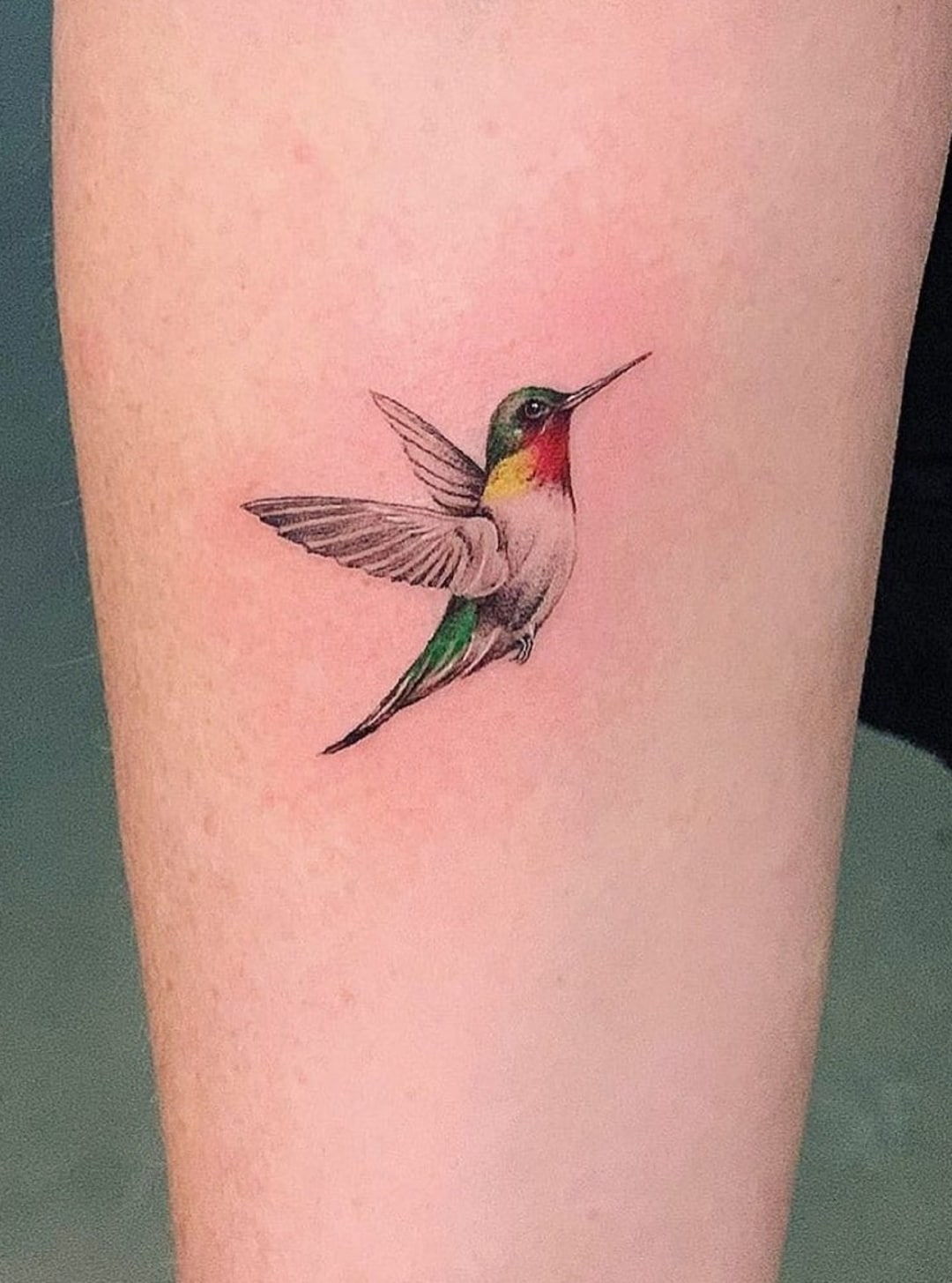 Colorful Hummingbird Temporary Tattoo Small Tattoo Mother's Day Gift ...