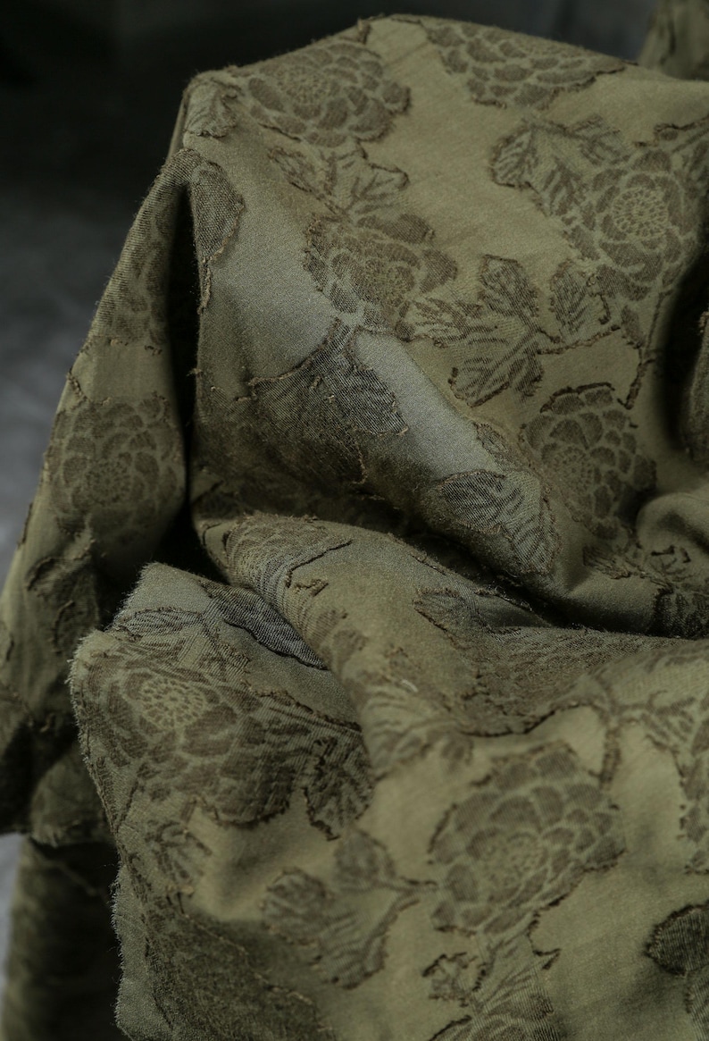 Jacquard Fabric, Clipped Fabric, Cotton-linen Fabric, Textured Fabric ...