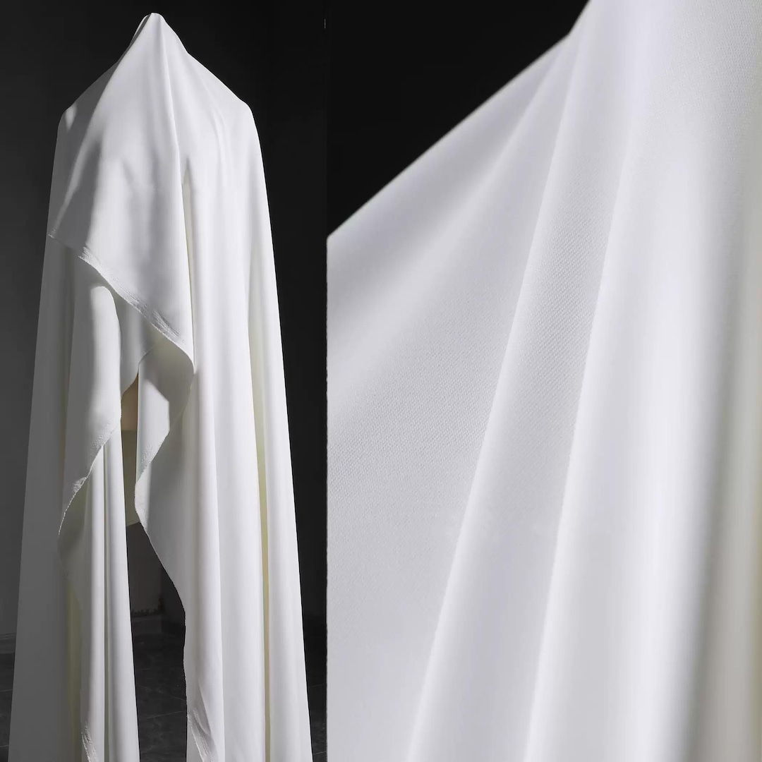 White Fabric, Wrinkle-resistant Suit Fabric, Twill Fabric, Silk-like ...