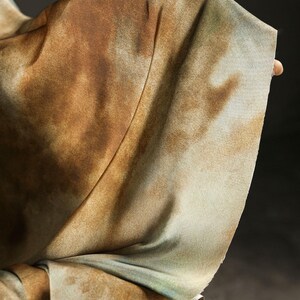 Silk Satin Fabric, Gradient - Dyed Fabric, Acetate - Like Fabric ...