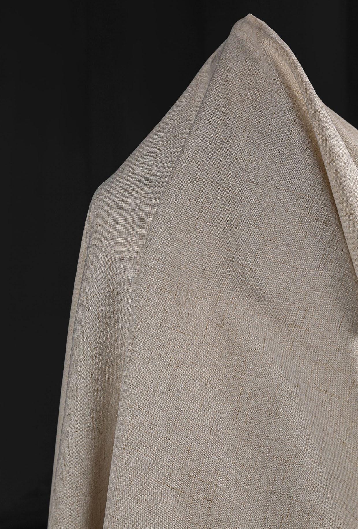 Cotton Linen Fabric, Bamboo-textured Fabric, Original Color Fabric ...