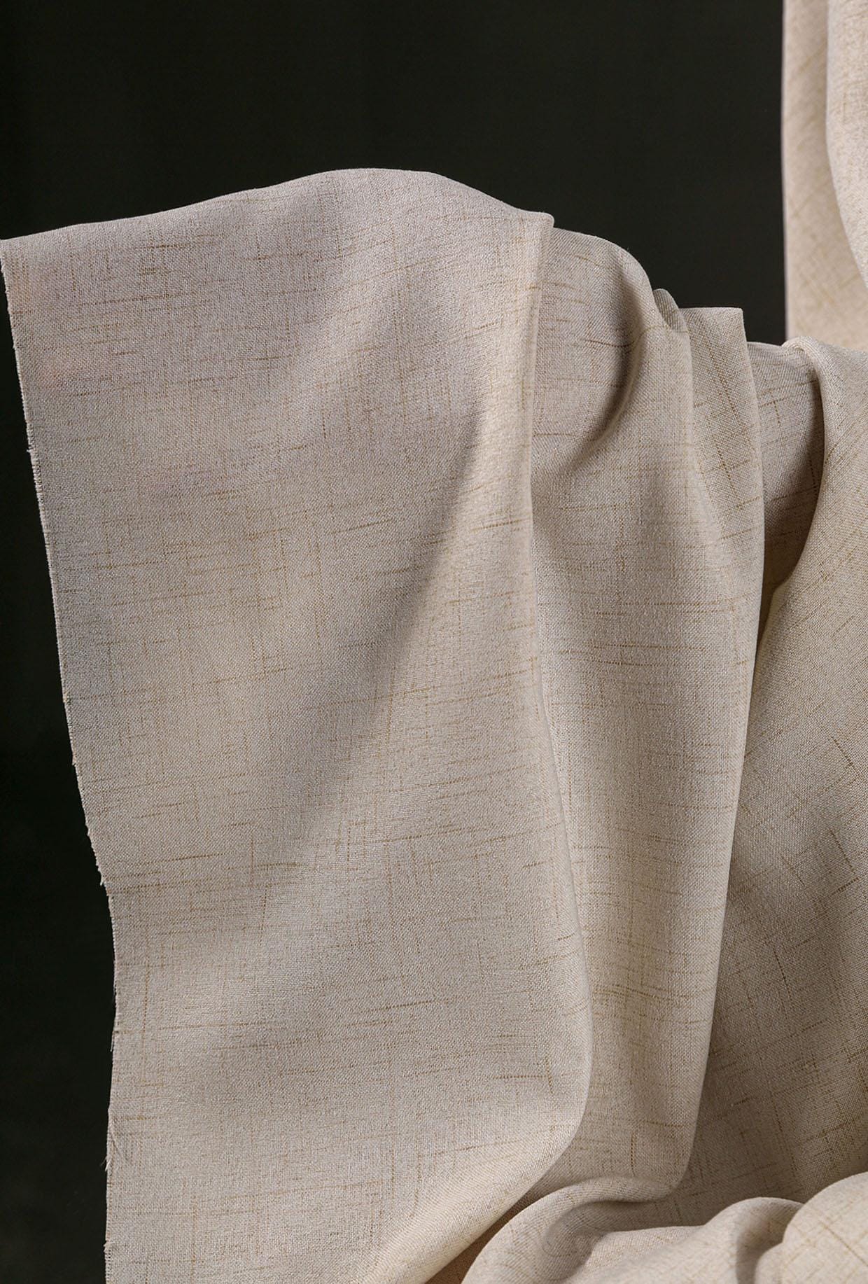 Cotton Linen Fabric, Bamboo-textured Fabric, Original Color Fabric ...