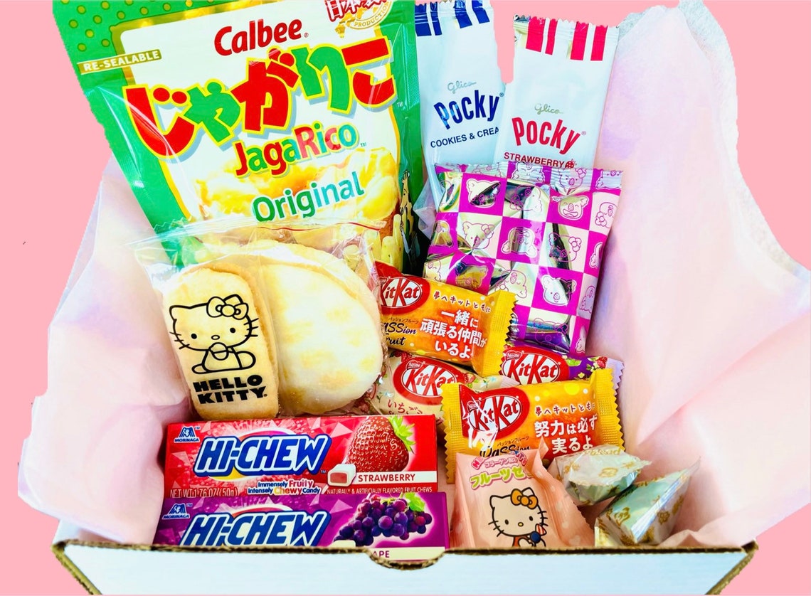 Japanese Snack Box 33PC Asian Snack Gift Box Care Package | Etsy