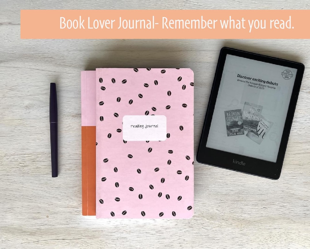 Book Lover Journal- Nonfiction Book Notes & Reading Tracker - Etsy