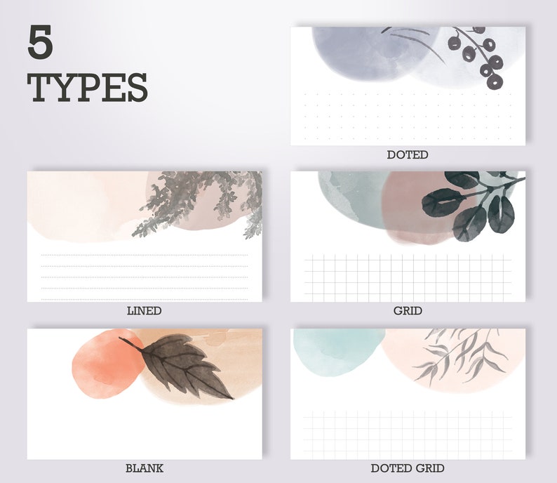 Bullet Journal Insert Writing Paper Printable Blank Junk Journal A4 A5 ...