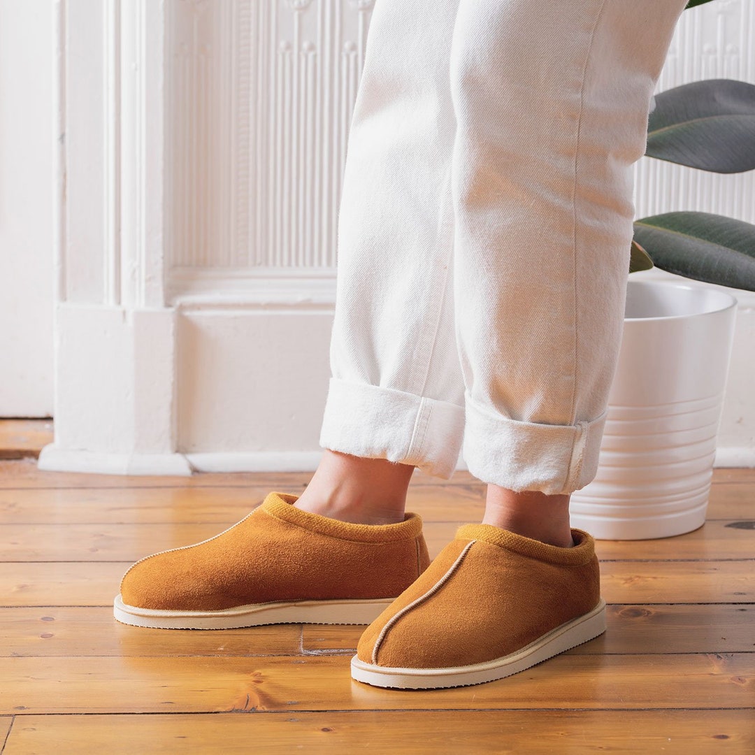 Yeti Handcrafted New Men Women Ladies Sheepskin Suede Shearling ...