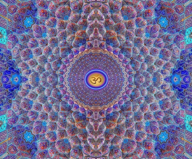 A Stunning Beautiful Mandala Desktop Screensaver Image Formed Using a ...