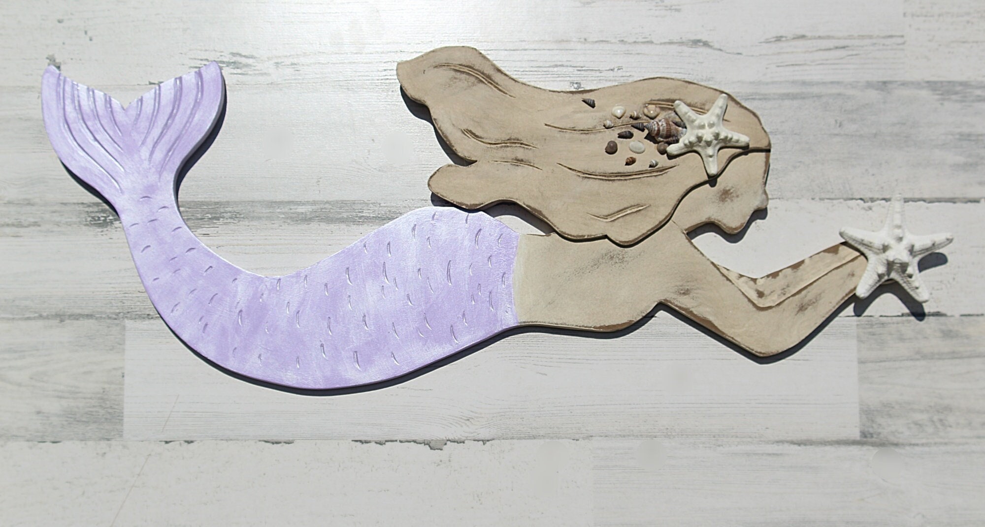 Mermaid Art Wall Hanging ,mermaid Gift, Mermaid Wall Decor, Mermaid ...