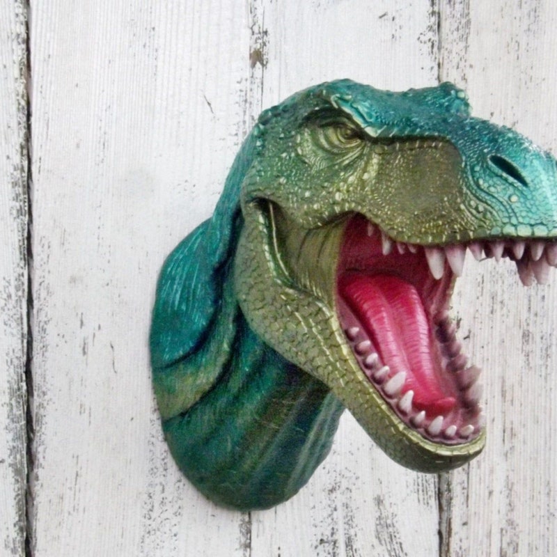 Dinosaur Head - Etsy