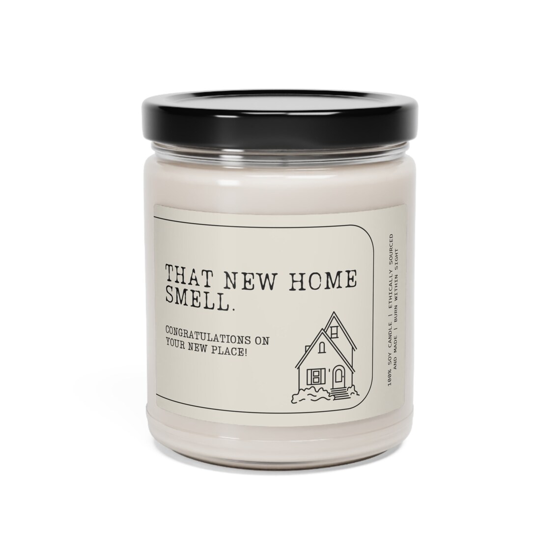New Home Gift Candle, New Home Smell, Gift Candle for Friend, Client ...