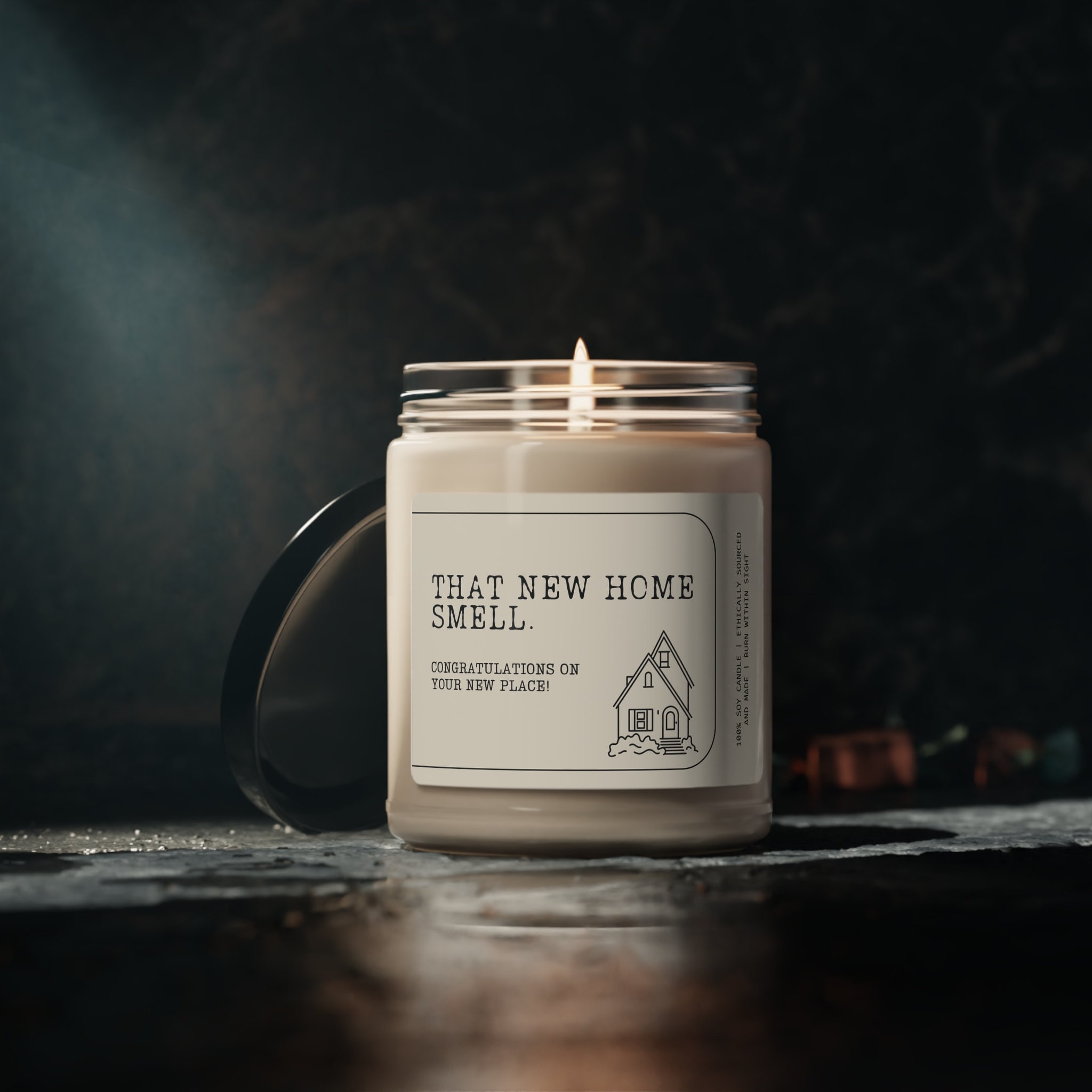 New Home Gift Candle, New Home Smell, Gift Candle for Friend, Client ...