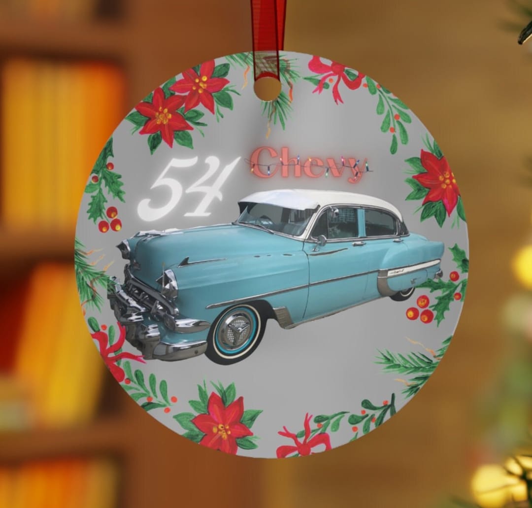 54 Chevy Bel Air Custom Metal Ornaments - Etsy