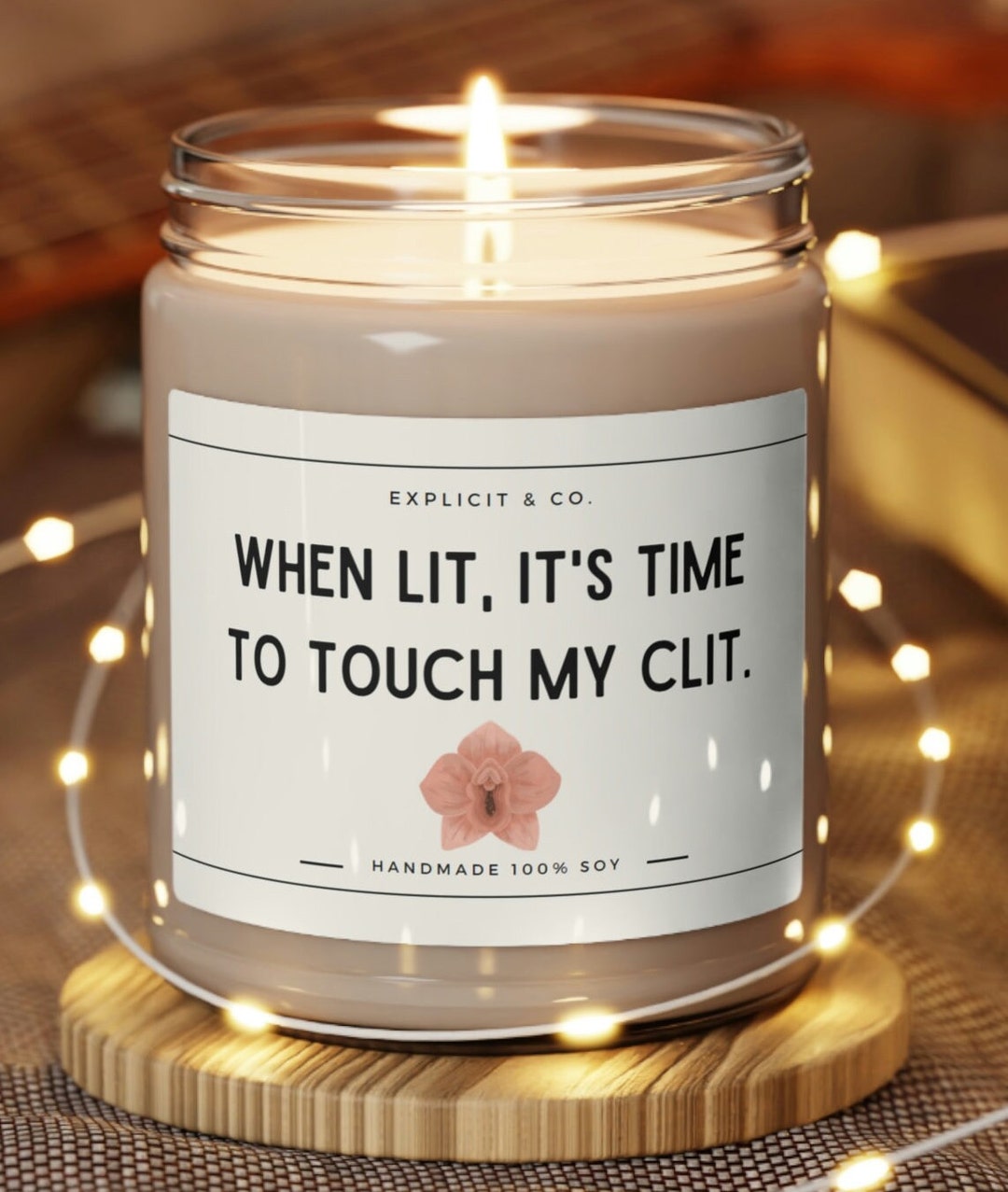 When Lit, It's Time to Touch My Clit, Suggestive Couples, Explicit Gift ...
