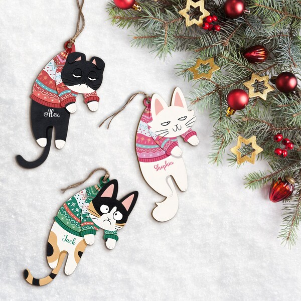 Ornaments With Cat - Etsy