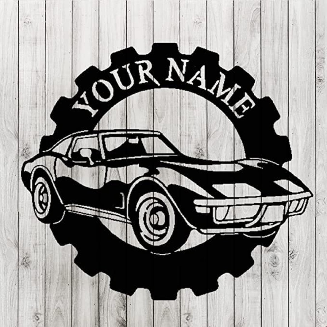 Personalized Car Metal Signs Metal Wall Decor Custom Car - Etsy