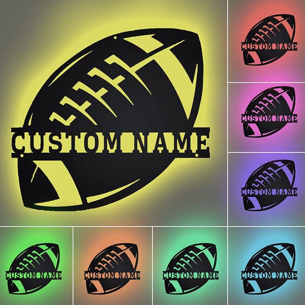 Football Sign - Etsy
