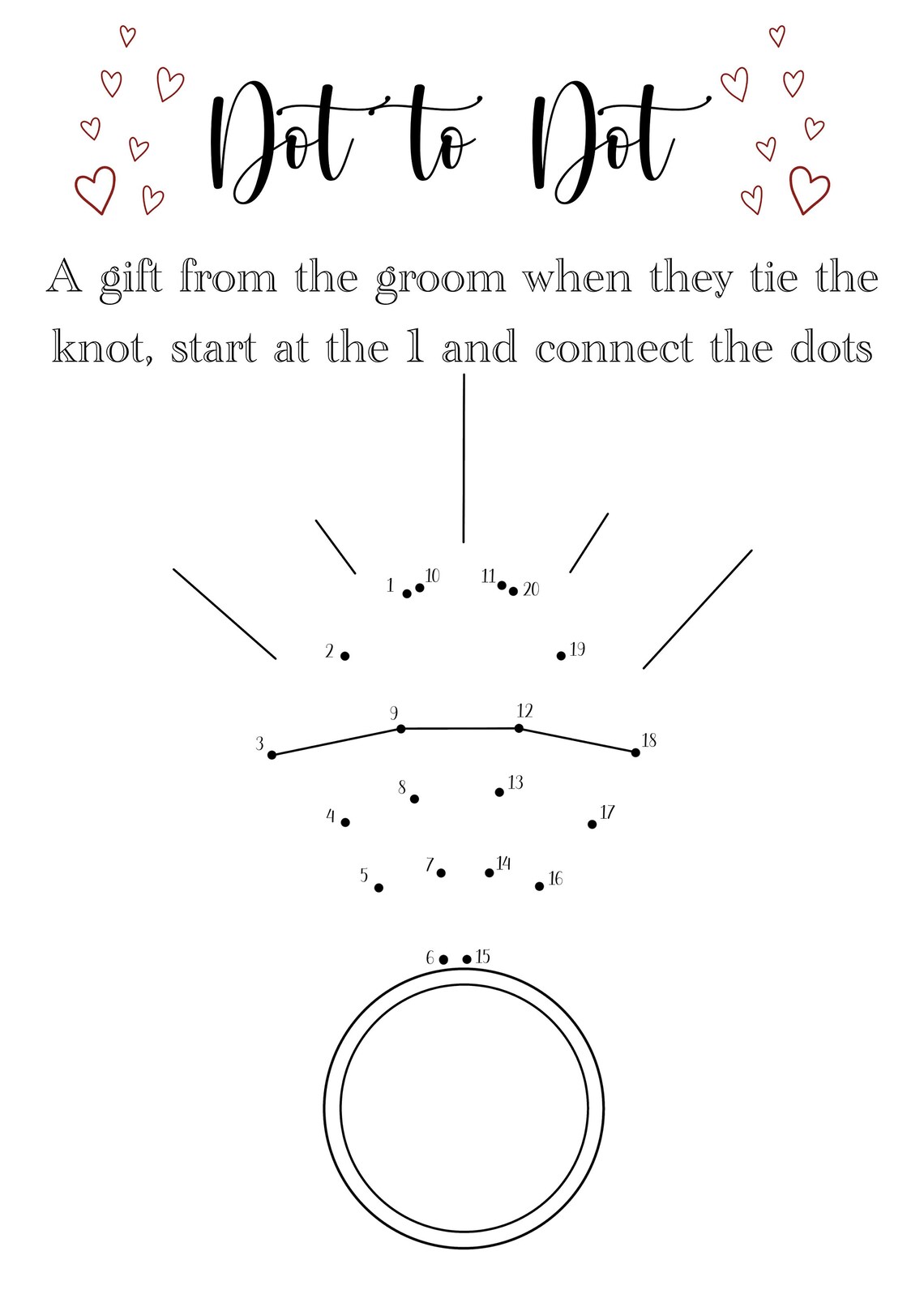 Printable Wedding Activity Book Commercial Use Digital Download Kids ...