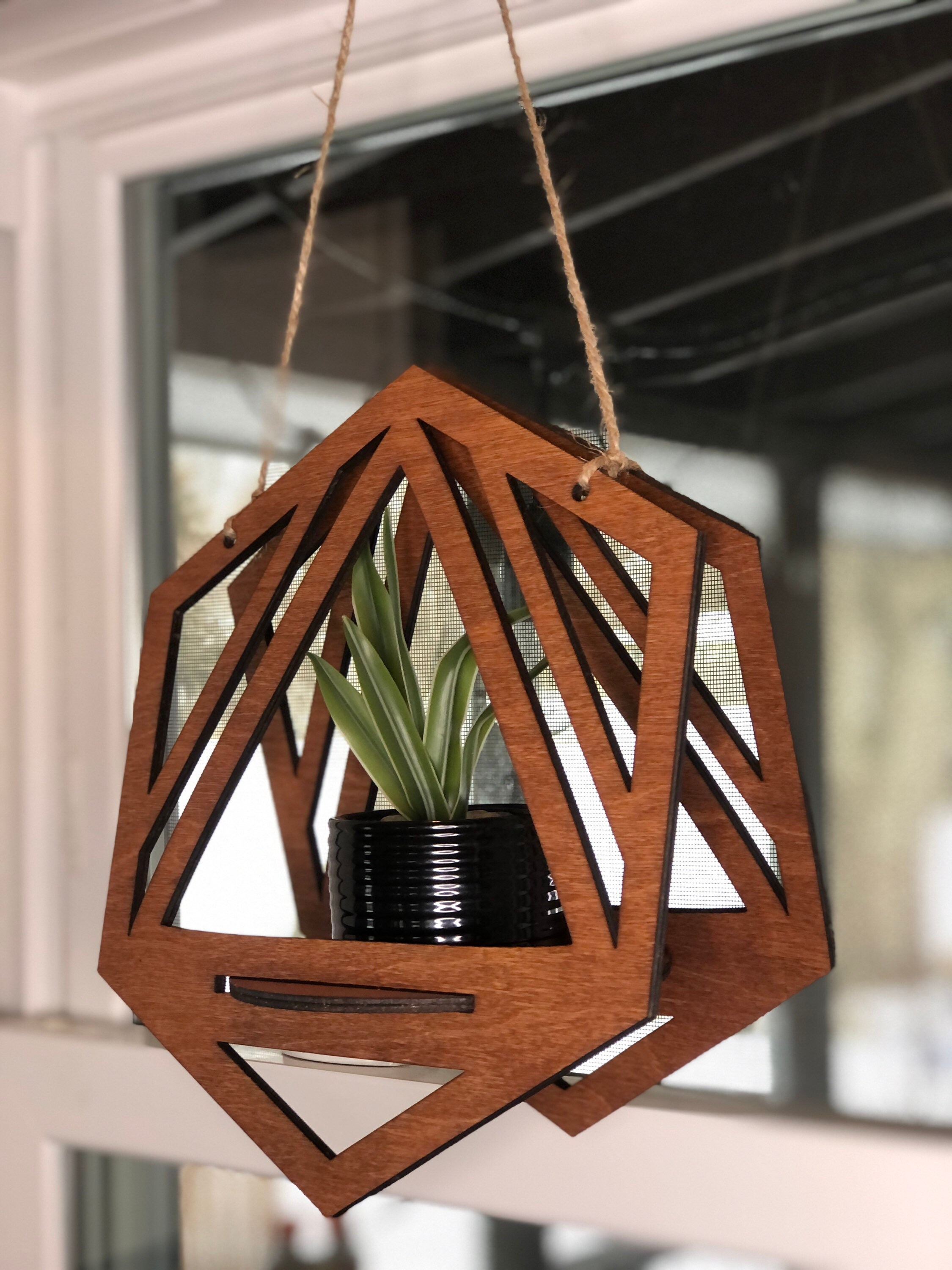 Hanging Plant Holder for Small Plants or Succulents Gift for - Etsy