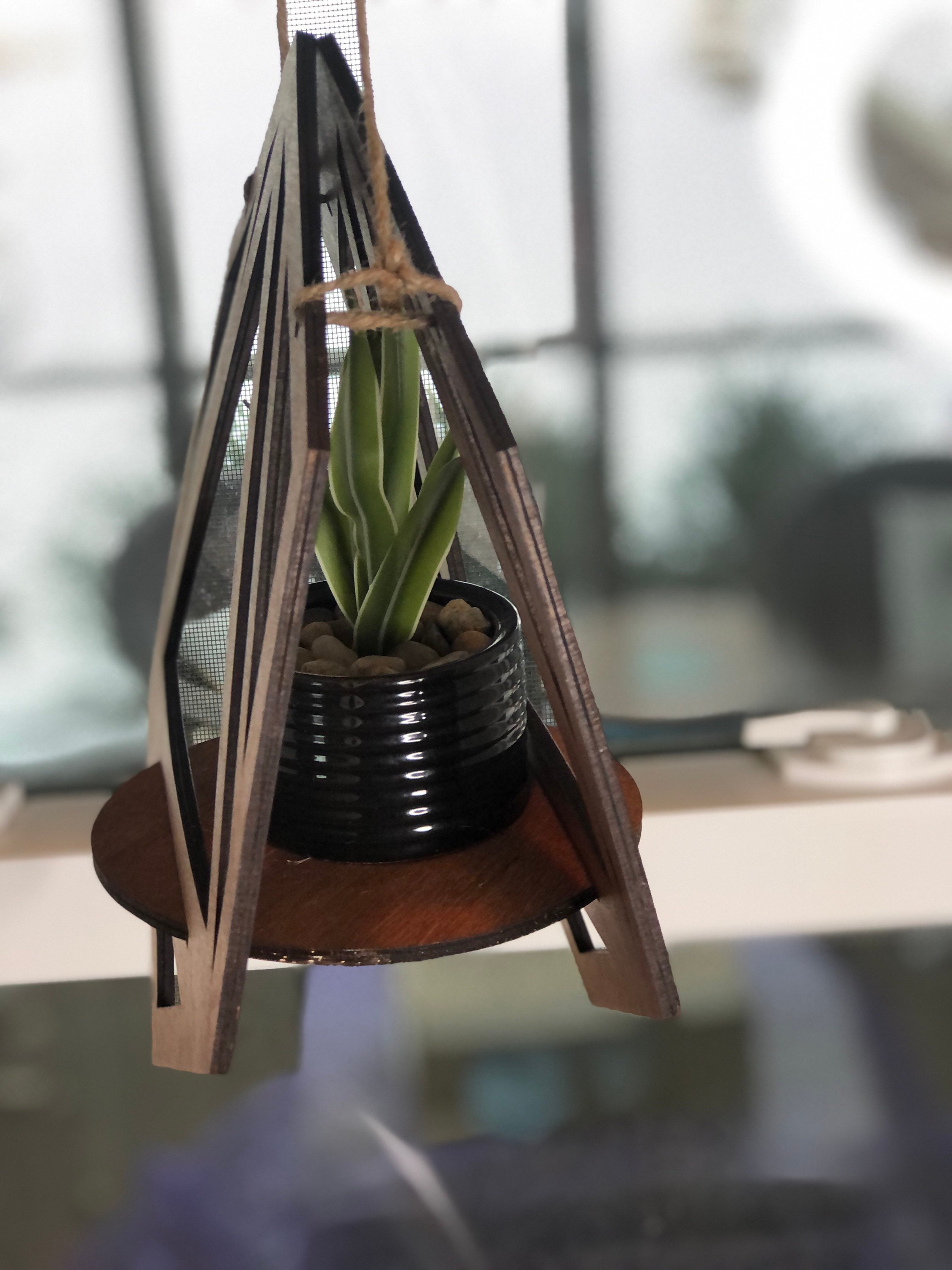 Hanging Plant Holder for Small Plants or Succulents Gift for - Etsy