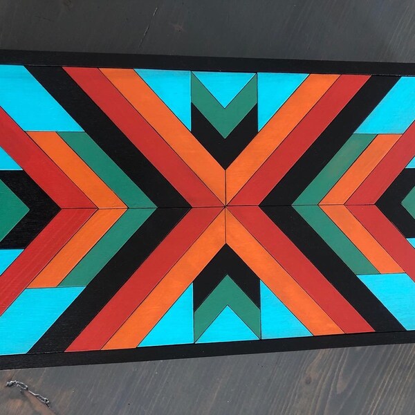 Round Barn Quilt - Etsy