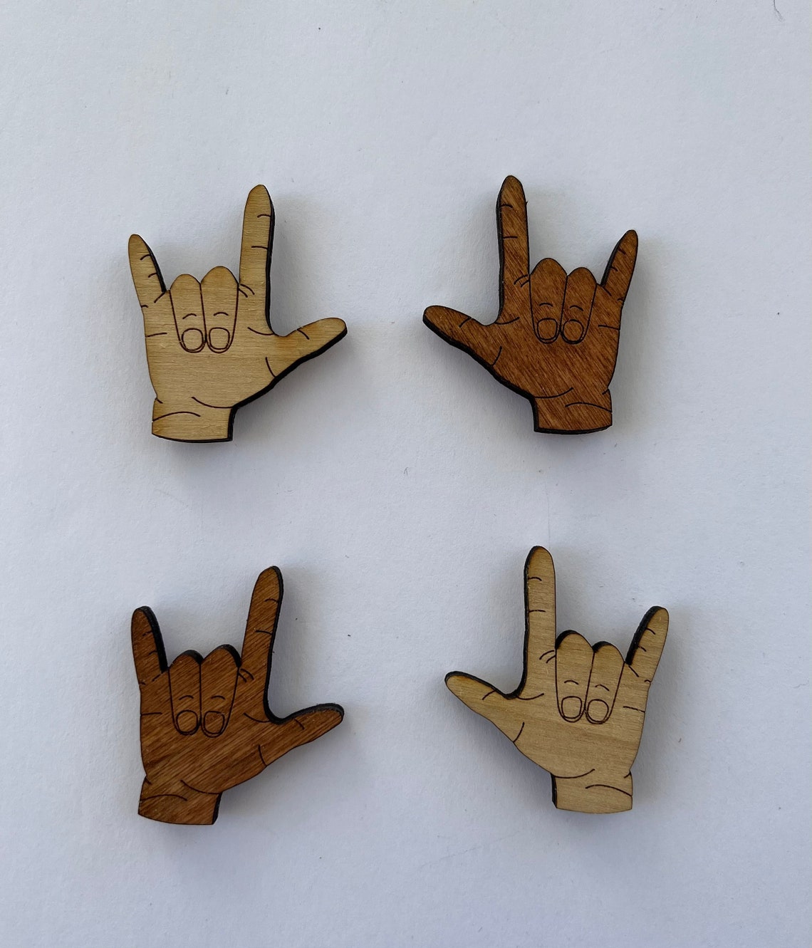 ASL I Love You Magnets Sign Language Magnets - Etsy