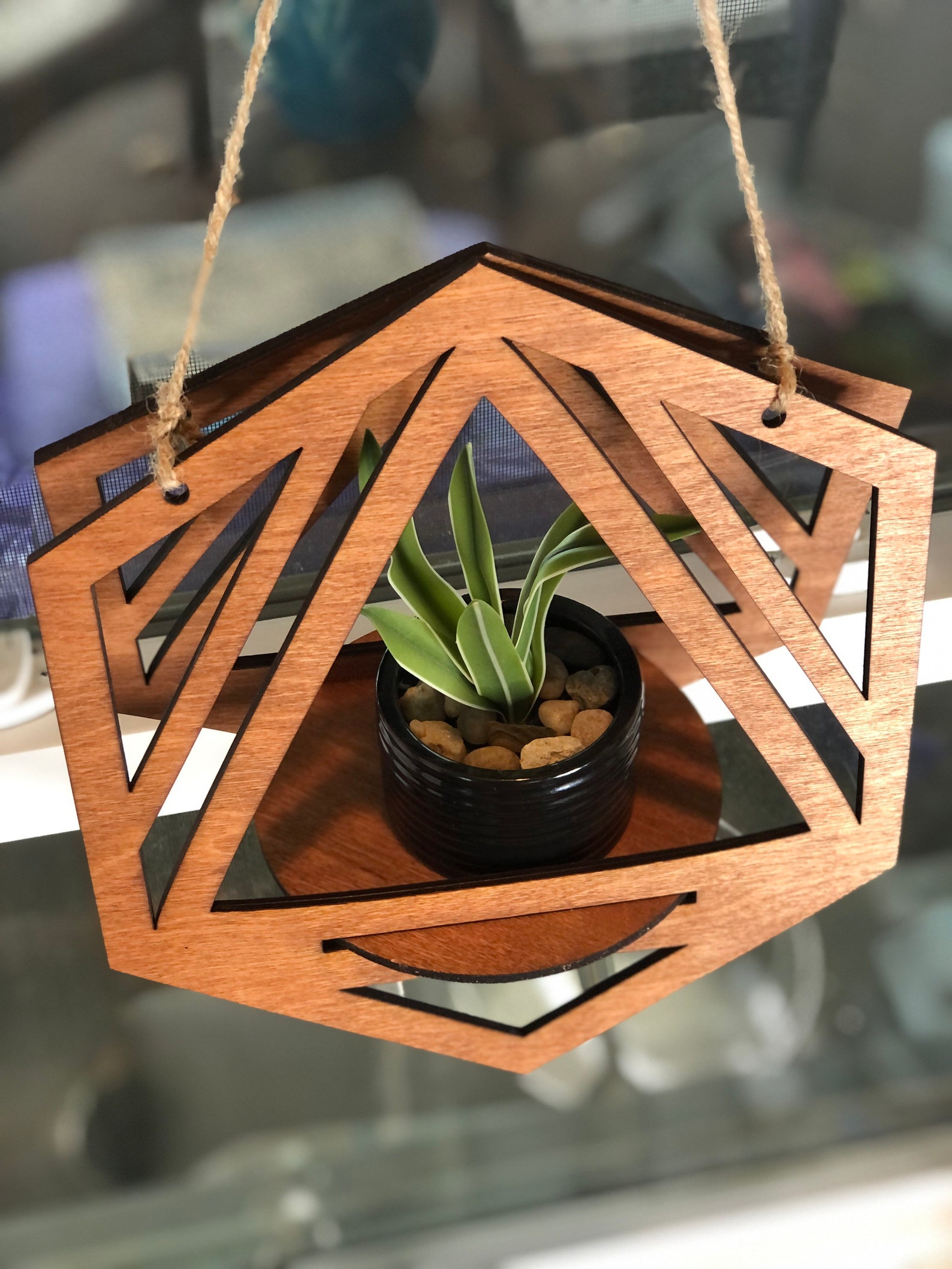 Hanging Plant Holder for Small Plants or Succulents Gift for - Etsy