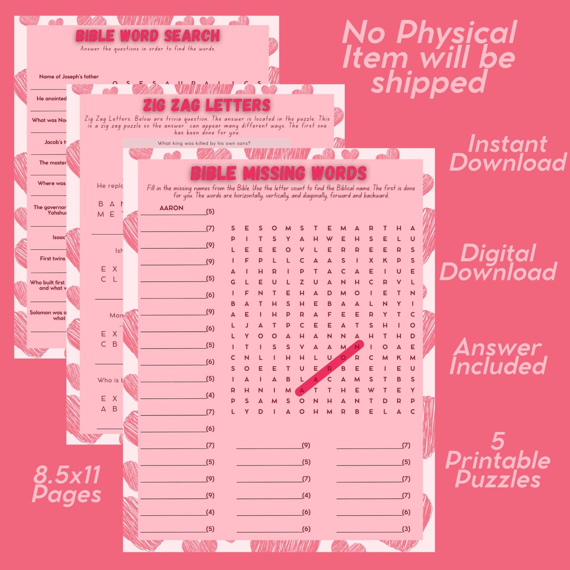 Bible Valentine Games, Bible Verses About Love, Christian Valentine's ...