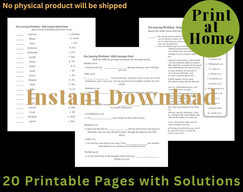 Bible Trivia Challenge, Bible Trivia Quiz, Printable Bible Trivia ...