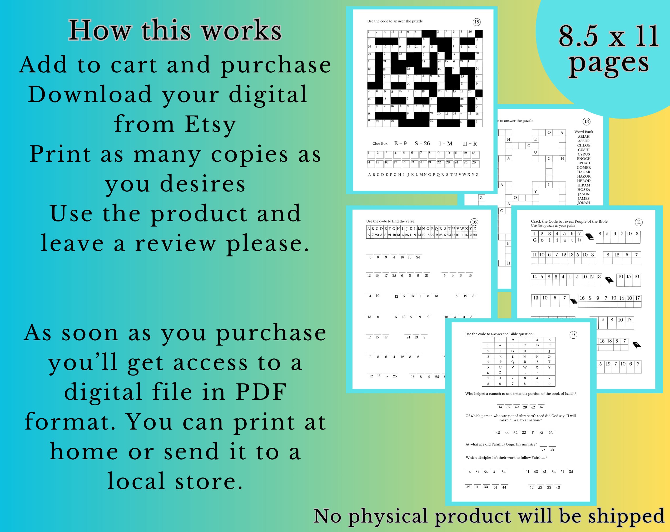 Bible Code Puzzles, Bible Crossword, Crossword Puzzle Printables, Bible ...