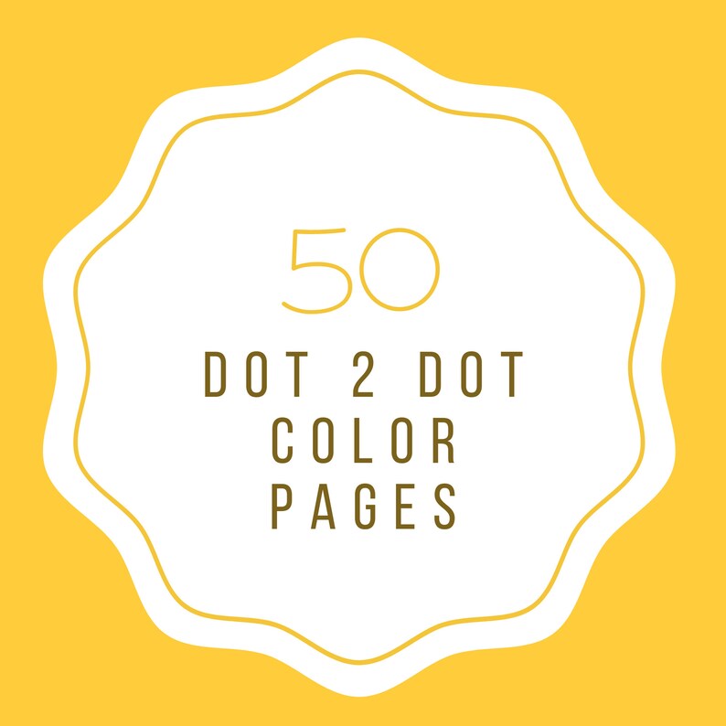 50 Dot To Dot Coloring Page Bundle Teachers Home School Etsy 50 Dot To Dot Coloring Page Bundle Teachers Home School Etsy