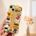 Biscuit Gril Carton Cream Phone Case,samsung Z Flip 6 7FE S26 S25 Fe ...