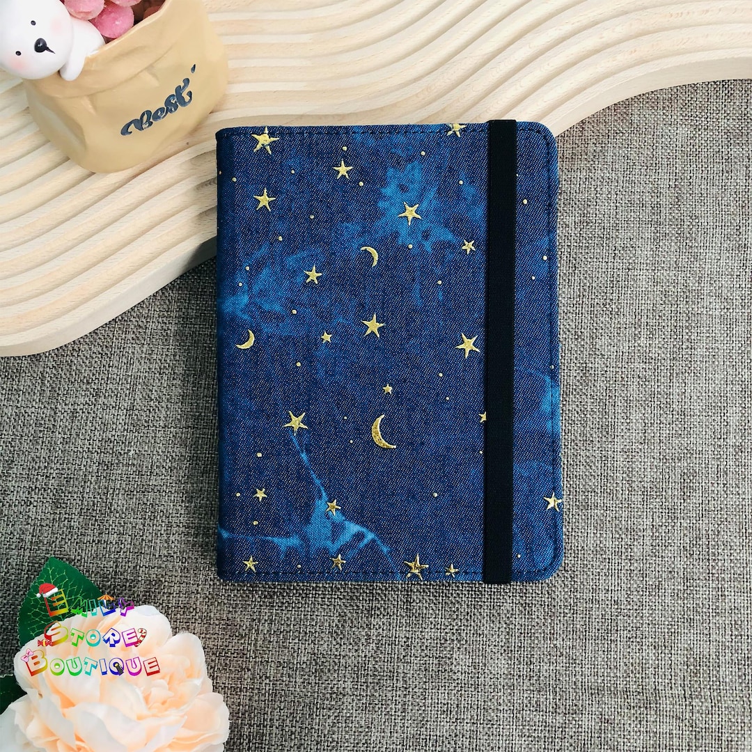 Starry Night Sky Style Fabric Case for Kobo Clara Colour Clara BW 2e ...