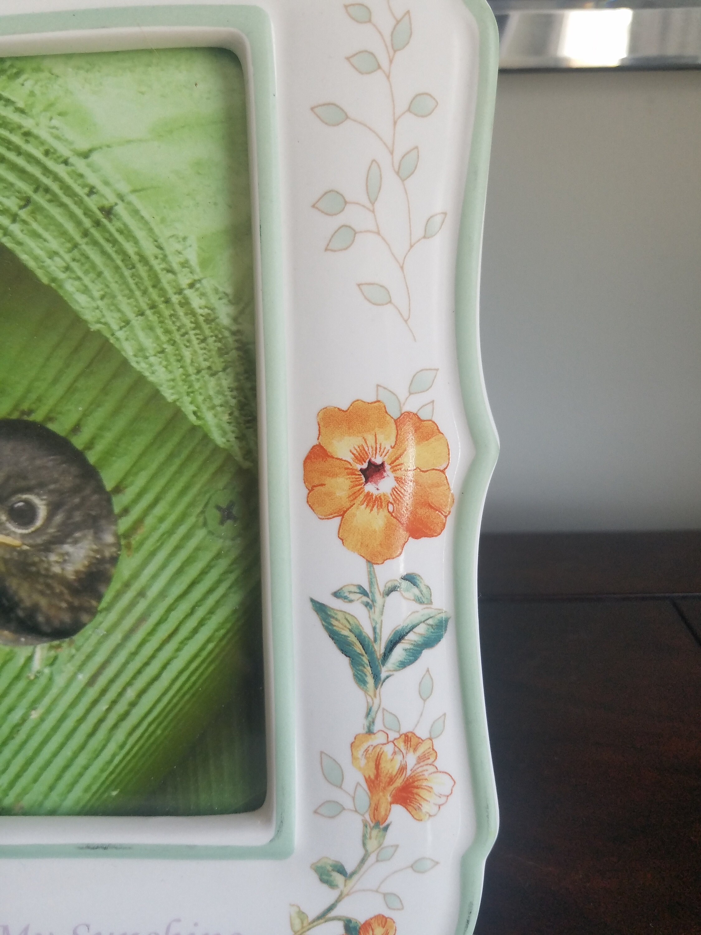 Vintage Lenox Porcelain Photo Frame Butterfly Meadow. 4"×6" No Box. - Etsy