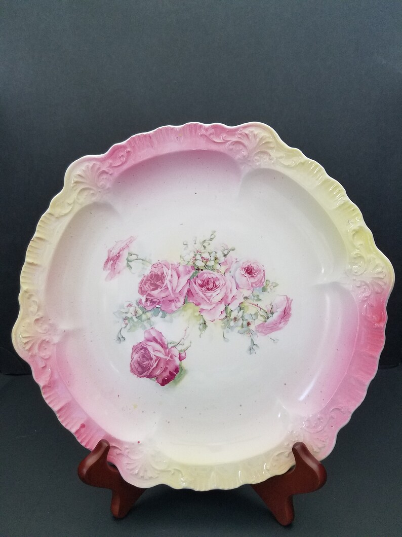 Antique /vintage Sevres China Plate '10 In. China Plate Hand Painted ...