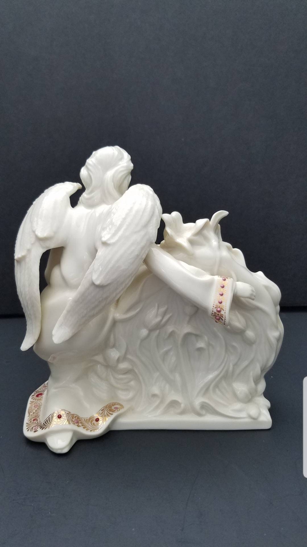 Lennox China Angel Clock Jewel, Nativity Collection. Vintage Porcelain ...