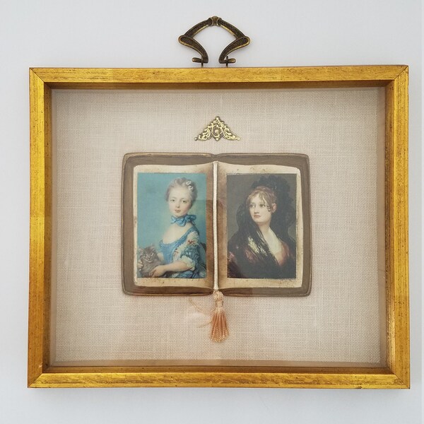 Vintage Shadow Box - Etsy
